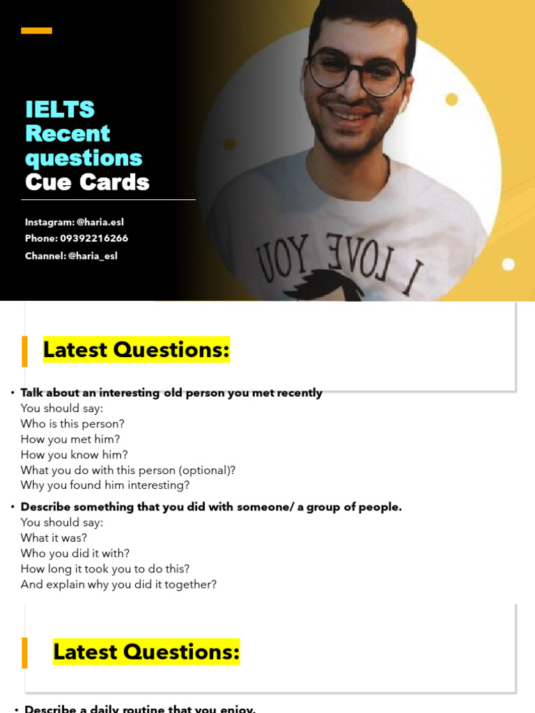 Duolingo Cue cards-2023 | PDF