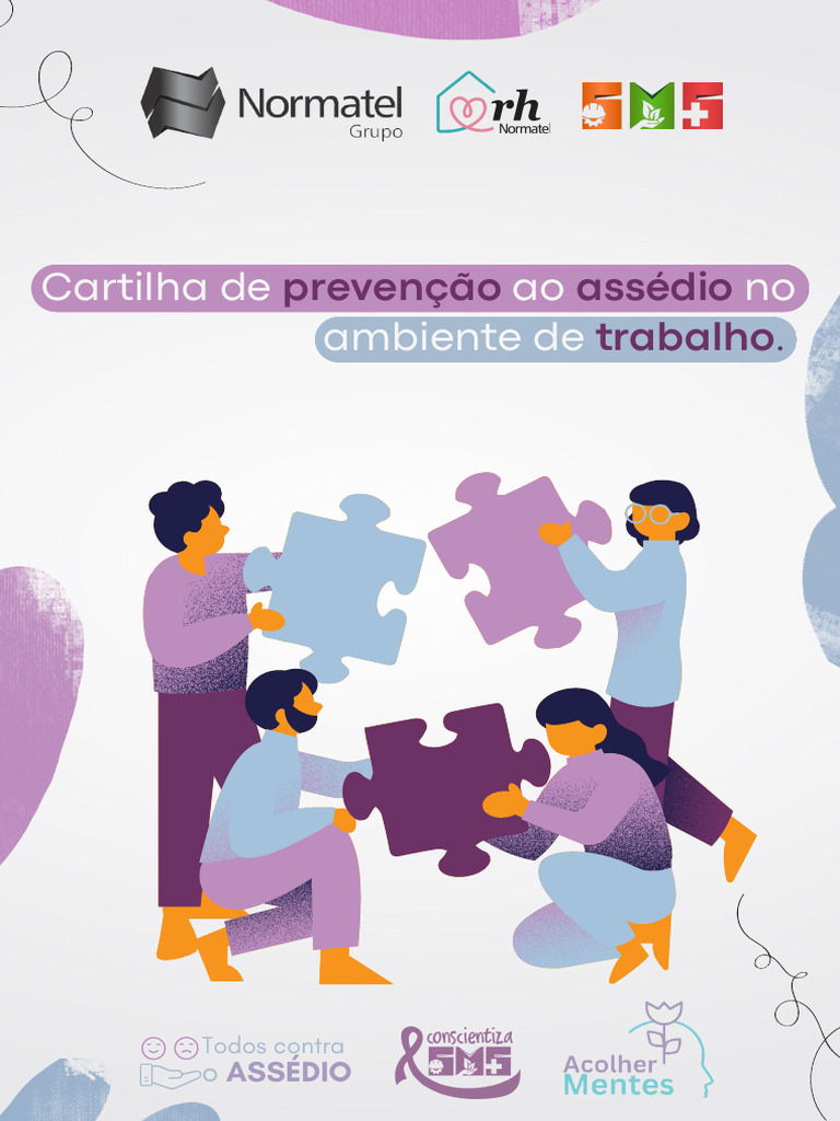 Cartilha de Preven o Ao Ass Dio No Ambiente de Trabalho 1694015350 | PDF | Assédio sexual ...