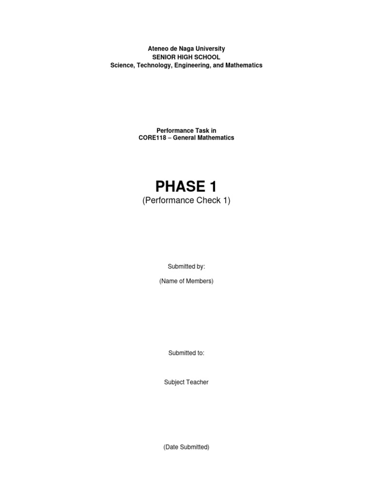 Sample Phase 1 | PDF | Expense | Economies