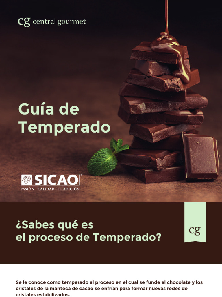 Guía Práctica para Temperar Chocolate | PDF | Chocolate