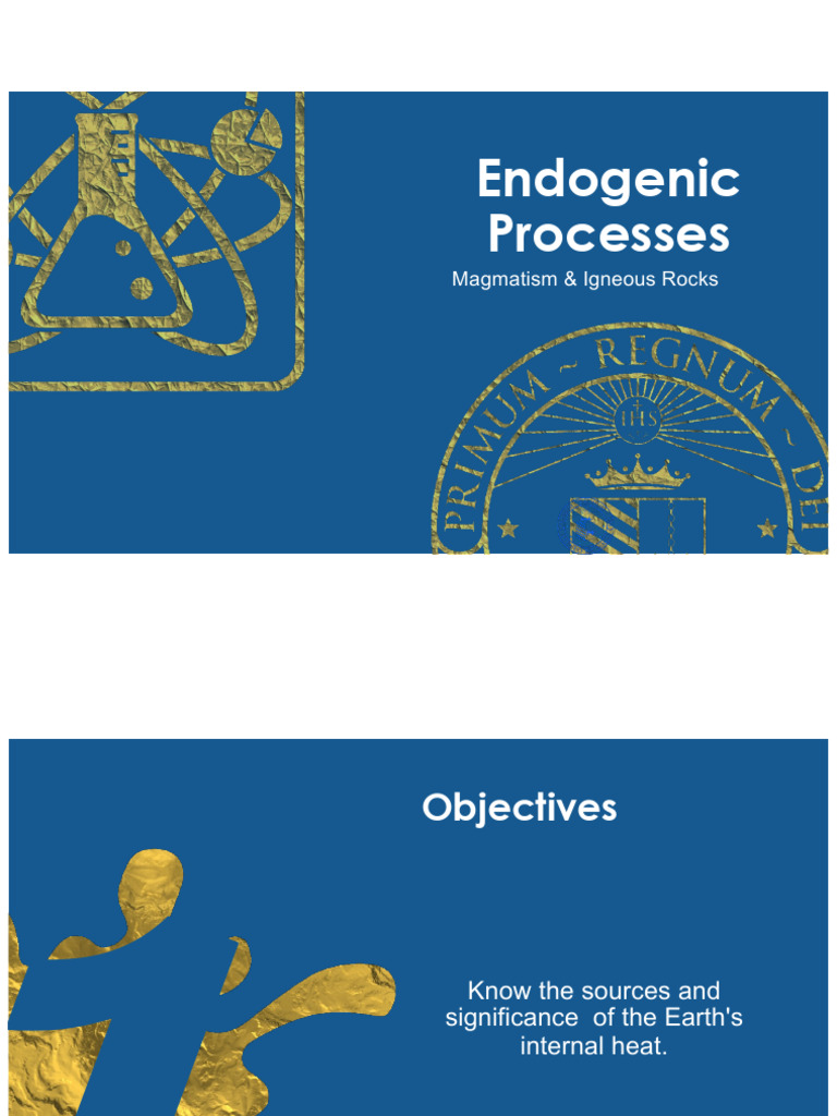 Endogenic Processes: Magmatism Overview | PDF | Magma | Igneous Rock