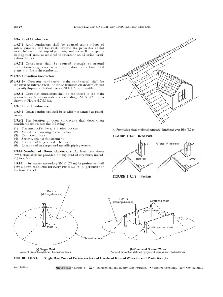 Number of Down Conductor For LPS System | PDF | Electrical Conductor ...