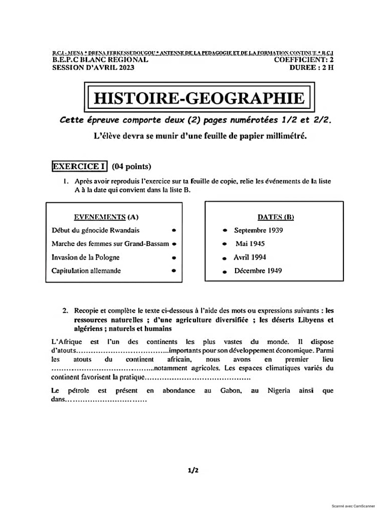 Histgeo 7 | PDF