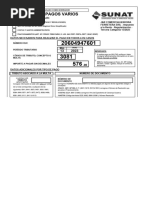 Codigos de Multas Sunat | PDF | Cheque | Gobierno