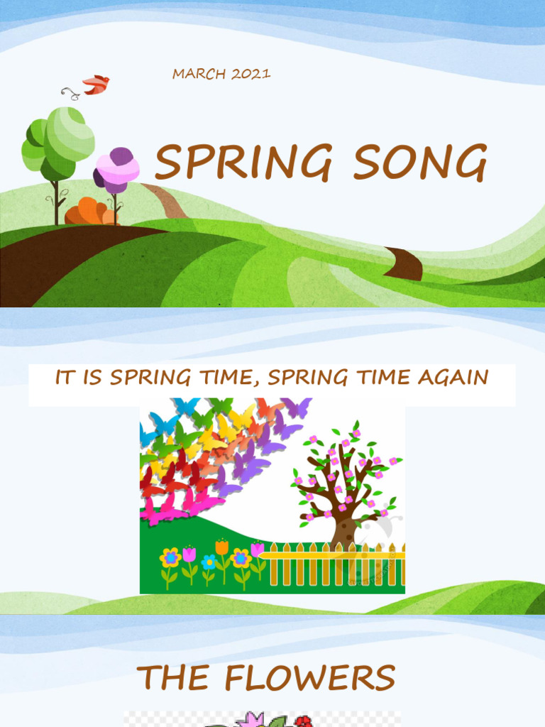 Springtime Poem Celebrating Nature | PDF | Art