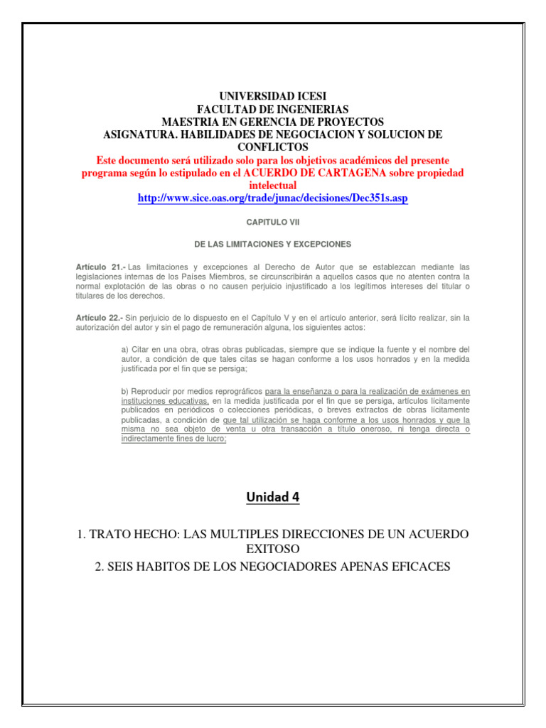 Lecturas Cuarta Sesion | PDF