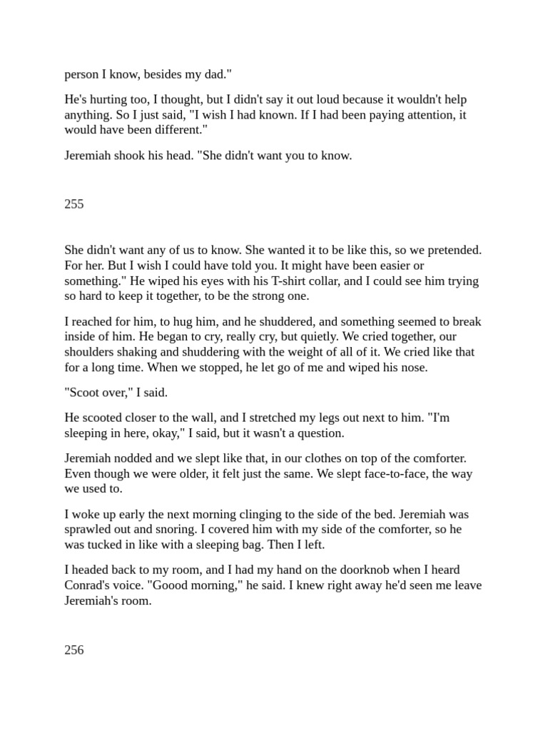 The Summer I Turned Pretty (200 201) | PDF