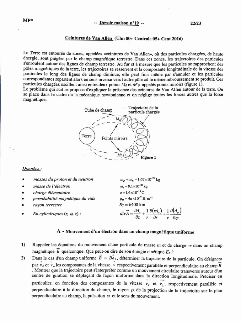 DM19 Ceintures de Van Allen | PDF