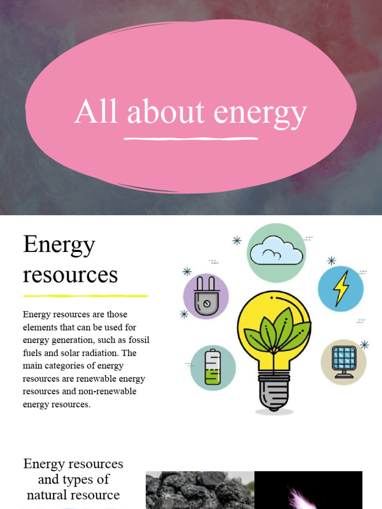 All about energy | PDF