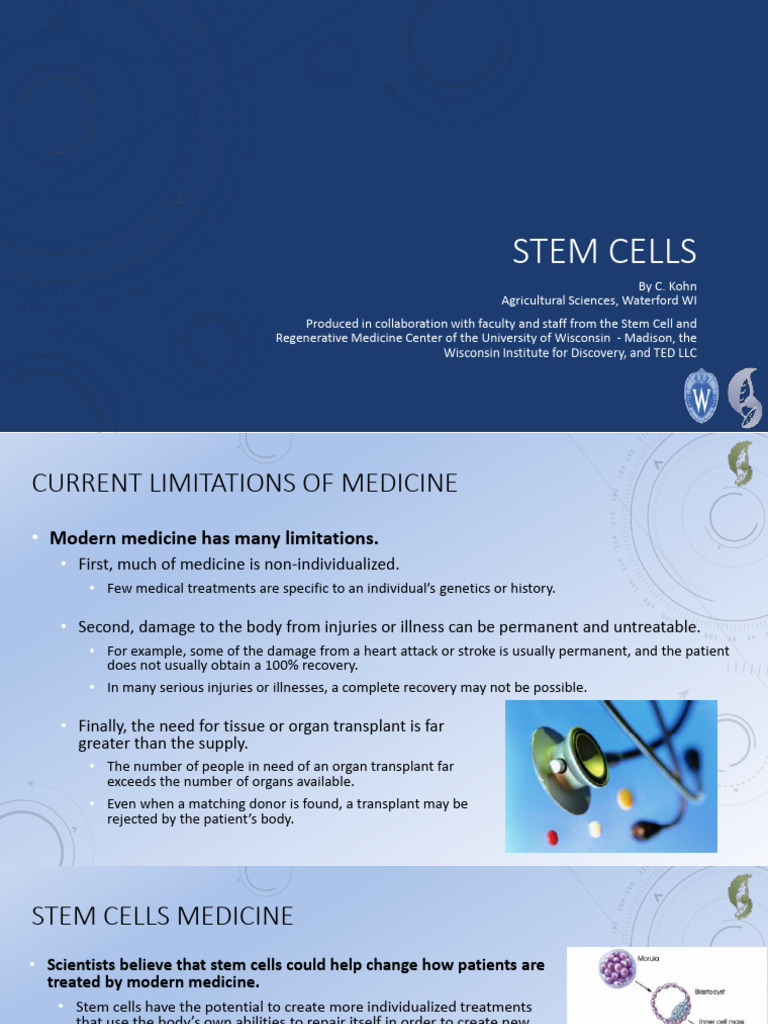 Stem Cells | PDF | Cell Potency | Stem Cell