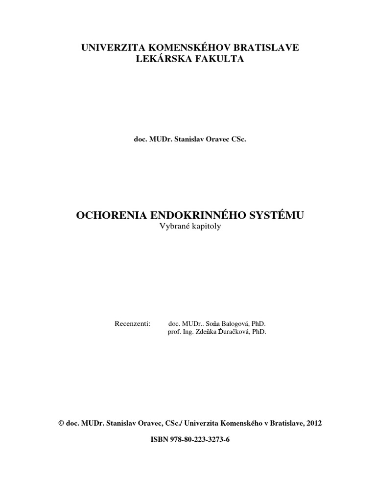 Ochorenia_endokrinneho_systemu | PDF