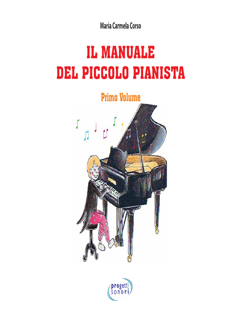 Manuale Del Piccolo Pianista - Estratto - BQ | PDF