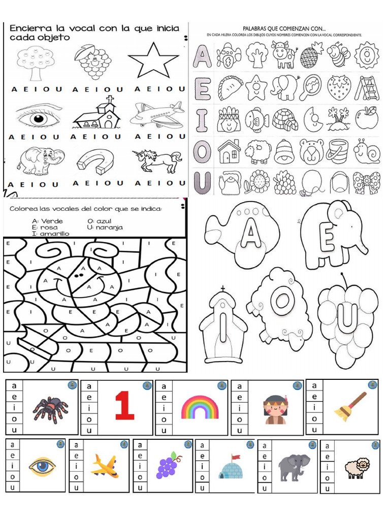 Activ Con Vocales Prenum | PDF