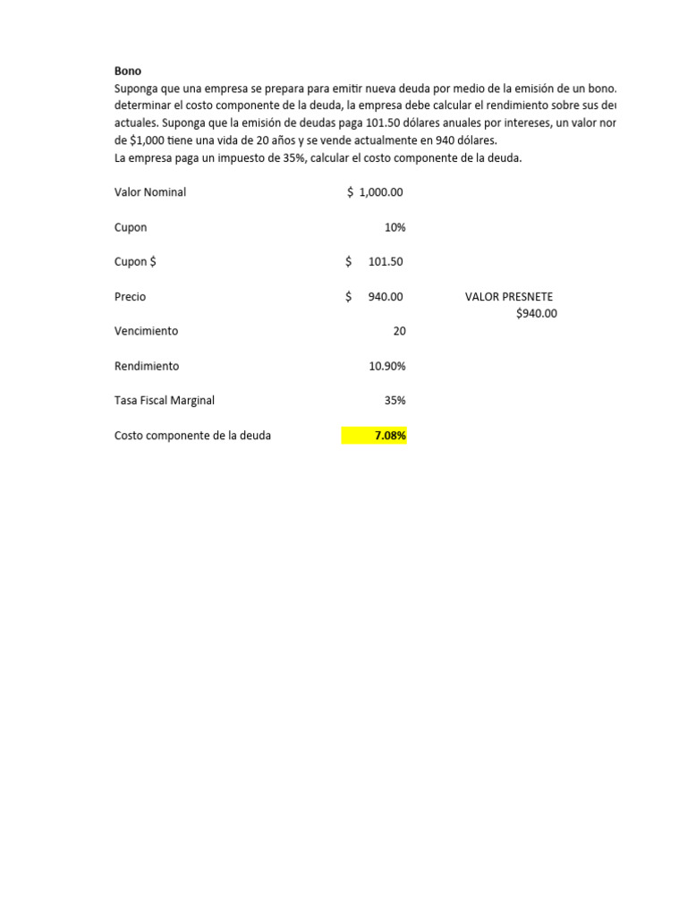 Ejercicios_Costo de Capital | PDF | Compartir (Finanzas) | Acciones ... Ejercicios_Costo de Capital | PDF | Compartir (Finanzas) | Acciones ...