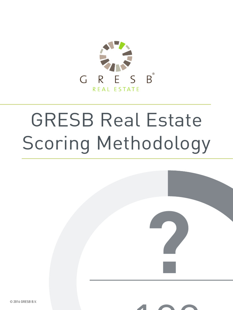 Resources Gresb Real Estate Methodology | PDF | Outlier