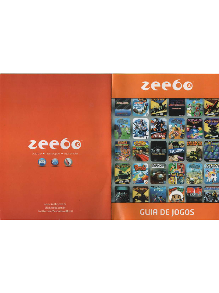 Zeebo Manual de Jogos | PDF