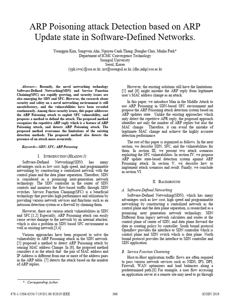 Kim 2019 | PDF | Communications Protocols | Network Layer Protocols