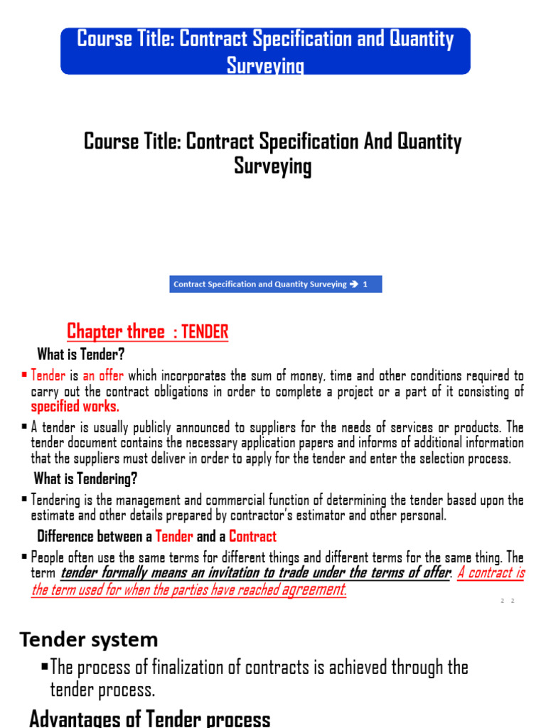 Lecture 4 Specification and Qtyt | PDF | Specification (Technical Standard) | Business