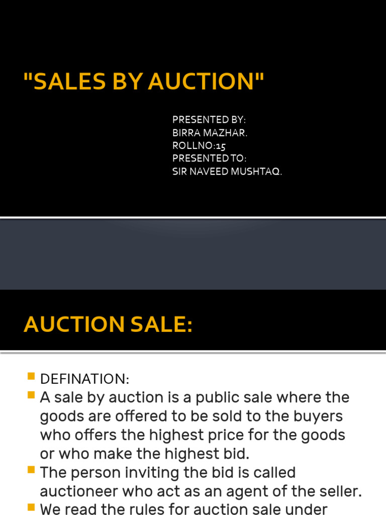 Sales by Auction015 | PDF | Auction | Marketing