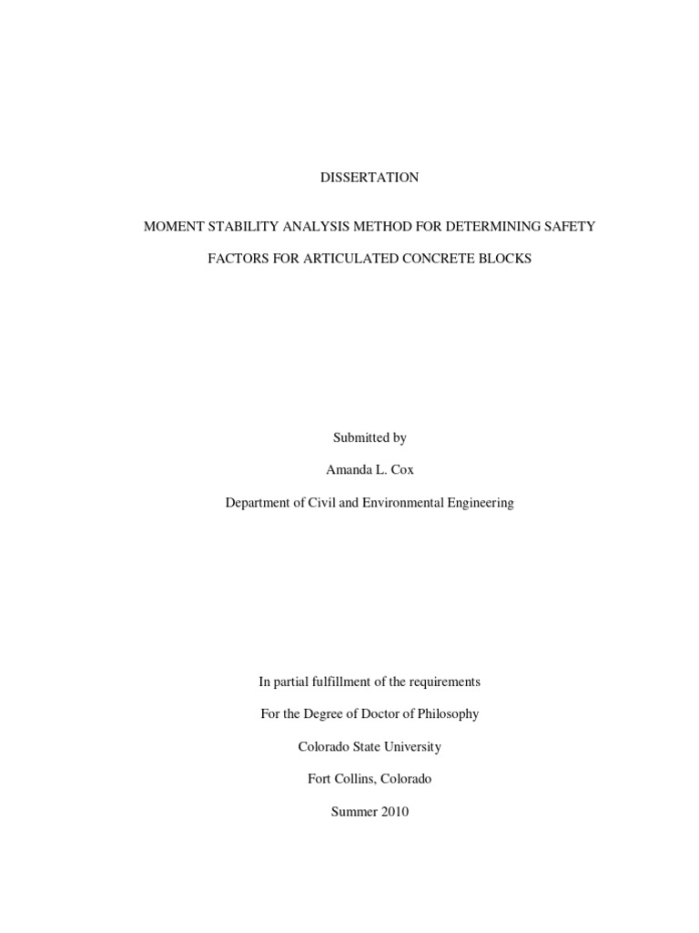 2010_Summer_Cox_Amanda | PDF | Shear Stress | Force