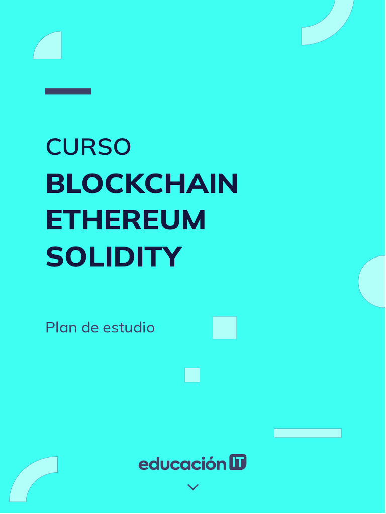 Curso de Programacion Blockchain Con Solidity | PDF | Software | Programación de computadoras