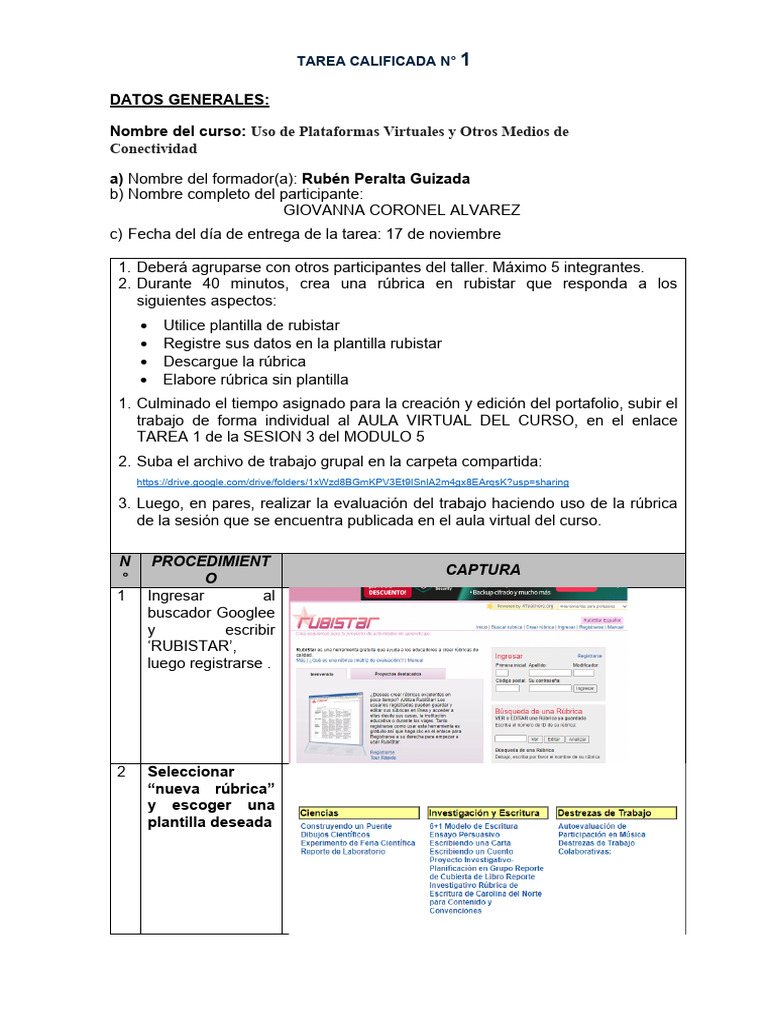 Tarea 1 Modulo 5 | PDF | Puntuación | Lingüística