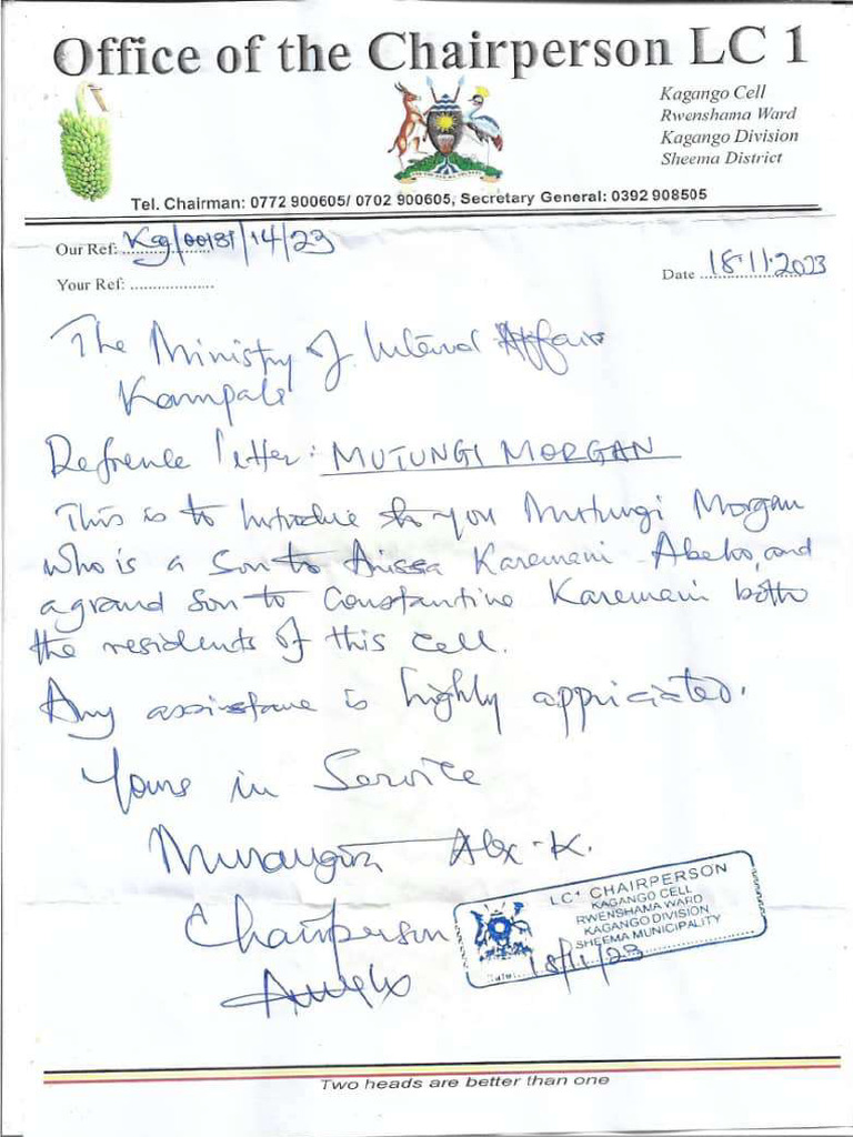 Mutungi Morgan | PDF