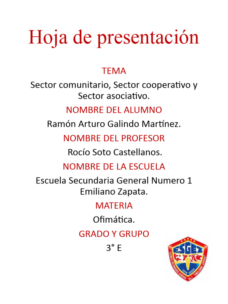 Sector Comunitario, Cooperativo y Asociativo. | PDF | Cooperativa ...