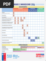 Calendario PNI 2024 | PDF | Vacunas | Especialidades Medicas
