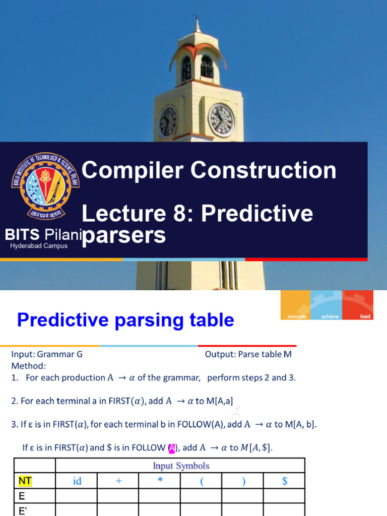 Lecture 8 | PDF | Parsing | Syntax (Logic) Lecture 8 | PDF | Parsing | Syntax (Logic)