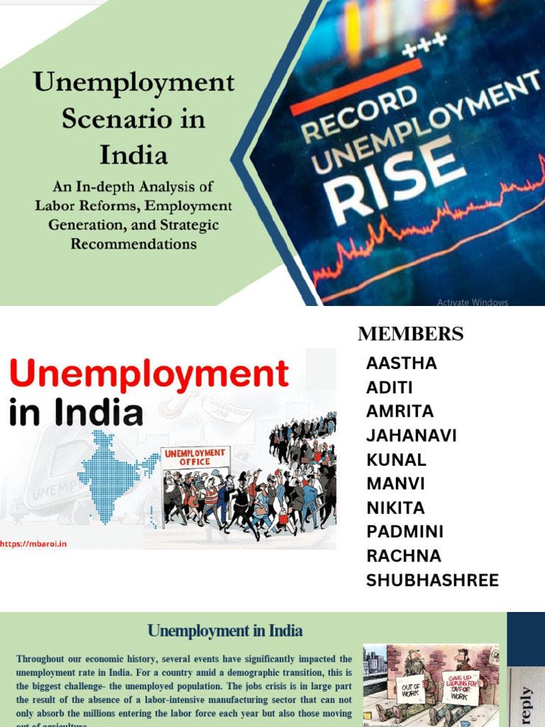 Group D Final | PDF | Employment | Unemployment