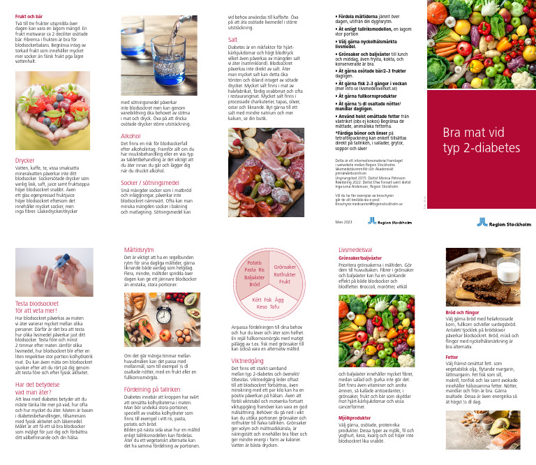 Bra Mat Vid Typ-2 Diabetes 230328 | PDF