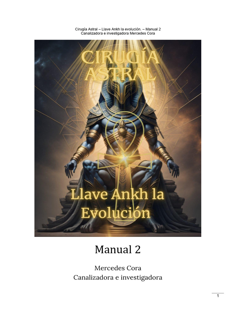 Guía de Cirugía Astral y Llave Ankh | PDF | Meditación | Mente