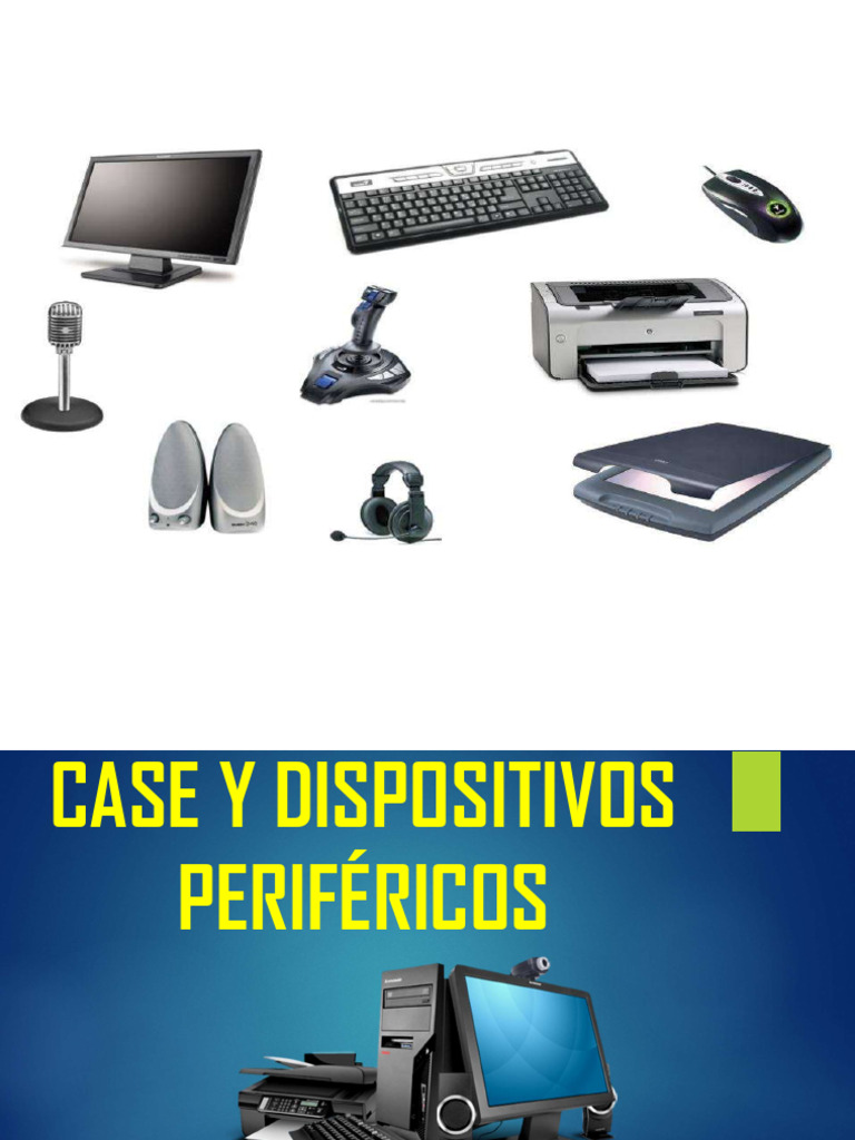Perifericos de Entrada y Salida | PDF | Periférico | Hardware de la ...