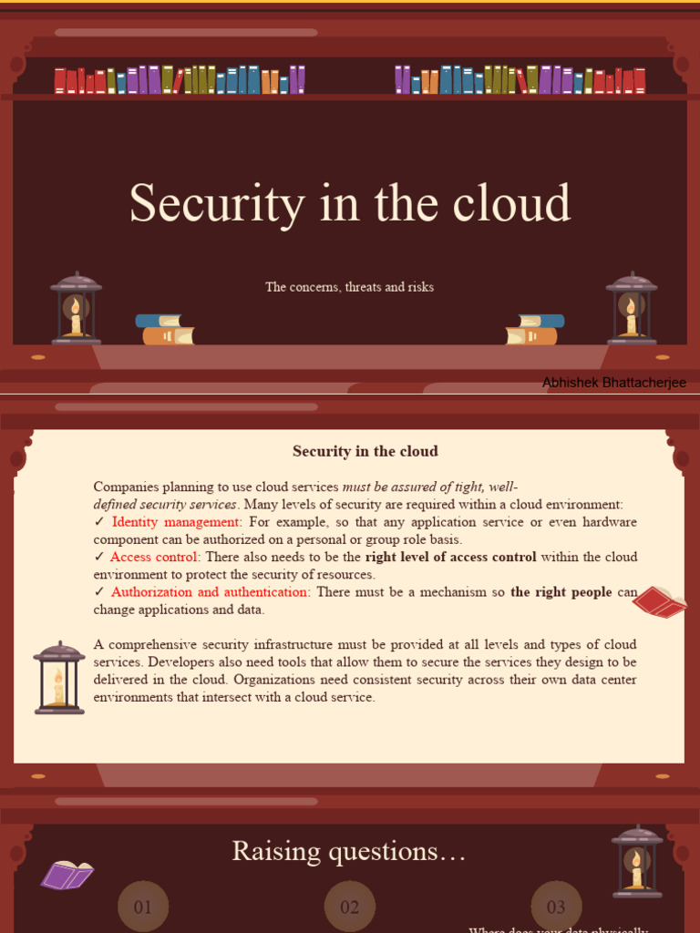 Unit5 Cloud Security | PDF | Cloud Computing | Security