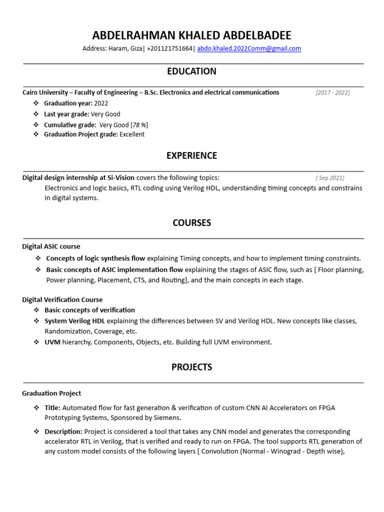 Abdo Khaled | PDF | Hardware Description Language | Computer Architecture
