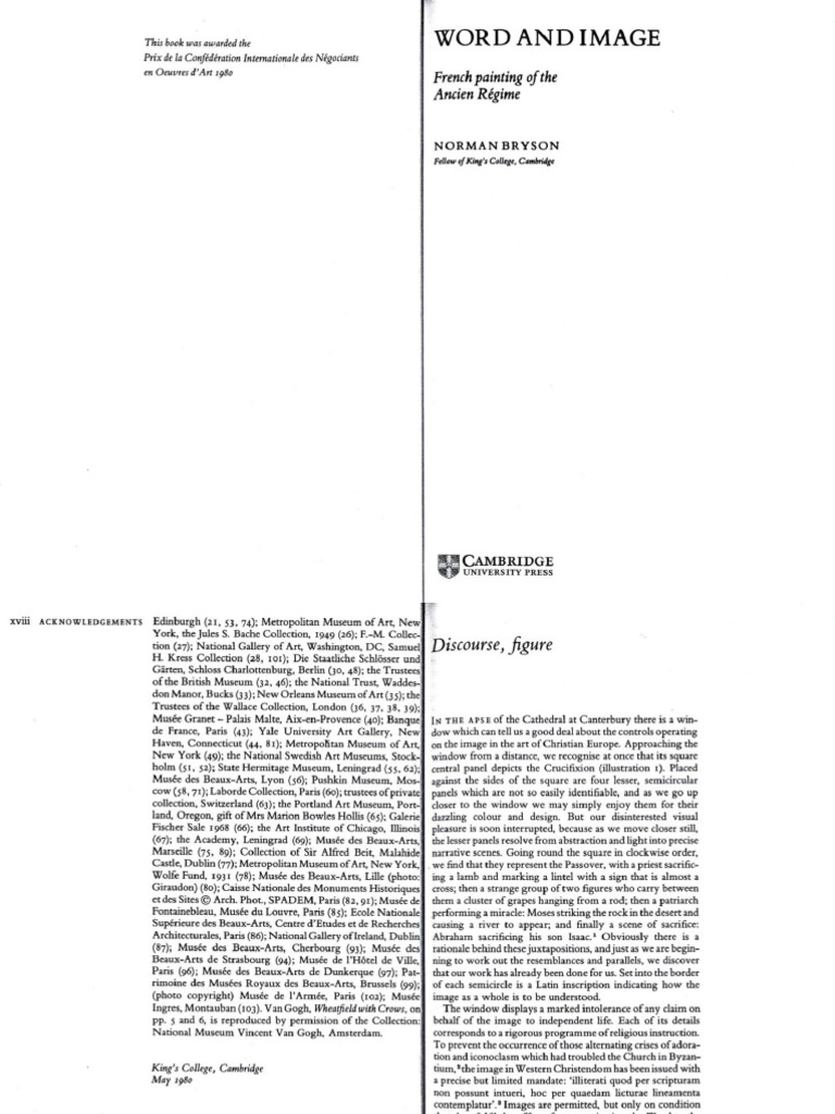 Word and Image - Norman - Bryson | PDF