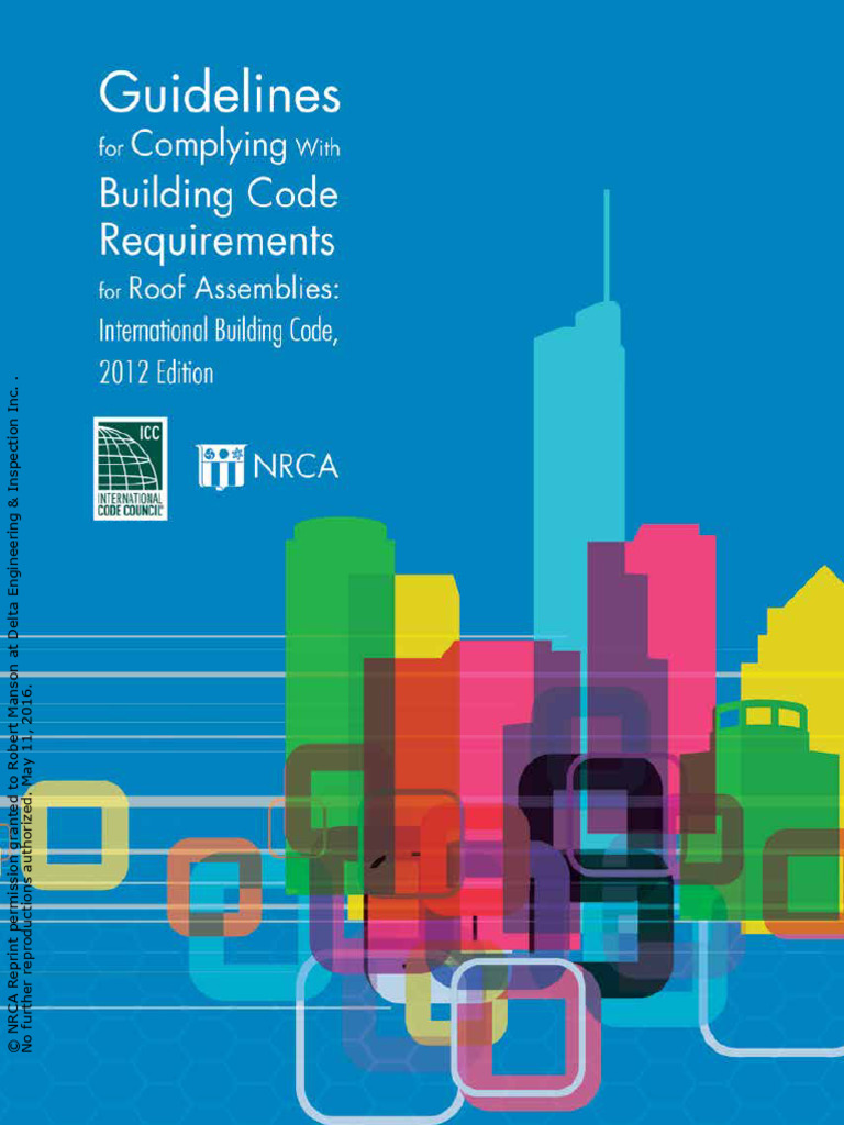 NRCA Guidelins For Complying With Building Codes 2012 | PDF ...