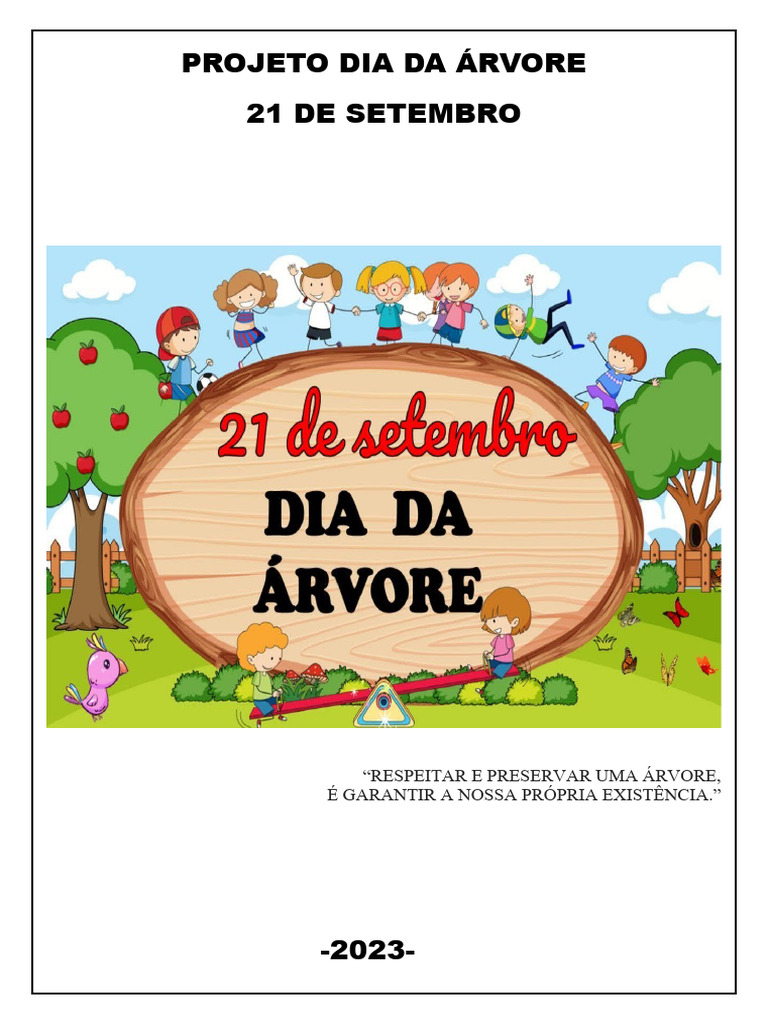 Projeto Dia Da Árvore | PDF