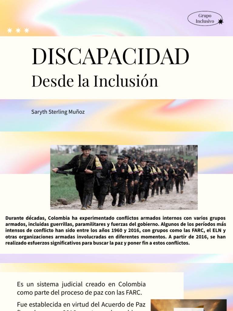 Discapacidad Desde La Inclusion | PDF | Derechos humanos | Paz