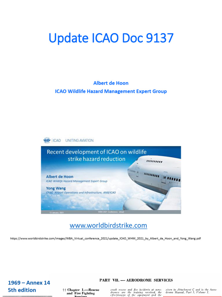 02 - ICAO APAC WHM May 2021 by Albert de Hoon | PDF | Aerodrome | Risk