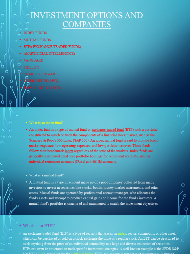 Investing (Auto-Saved) (Auto-Saved) | PDF | Exchange Traded Fund ...