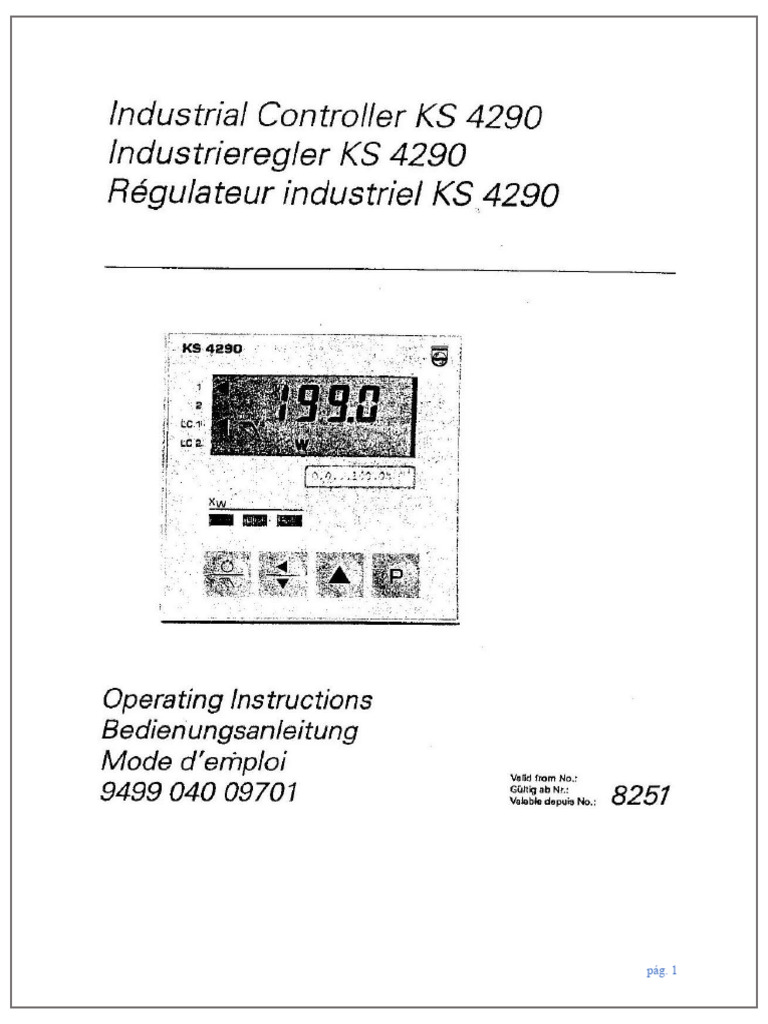 Manual KS 4290 | PDF