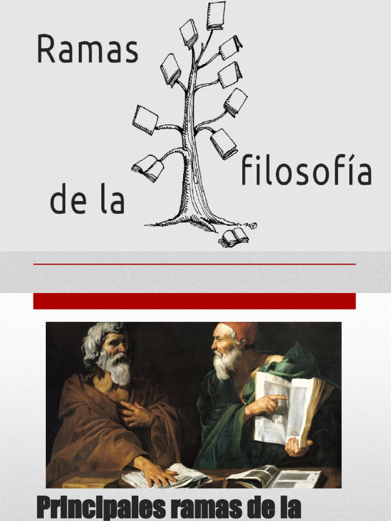 Ramas de La Filosofia | PDF | Conocimiento | Epistemología