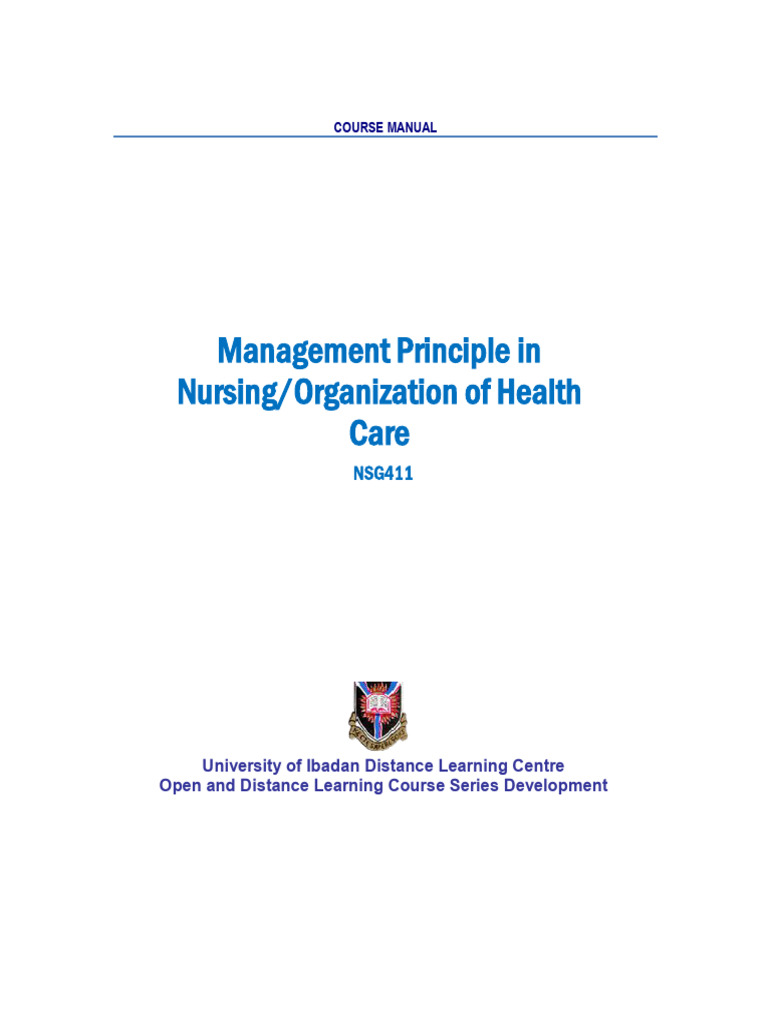 NSC MANAGEMENT | PDF | Nursing | Leadership