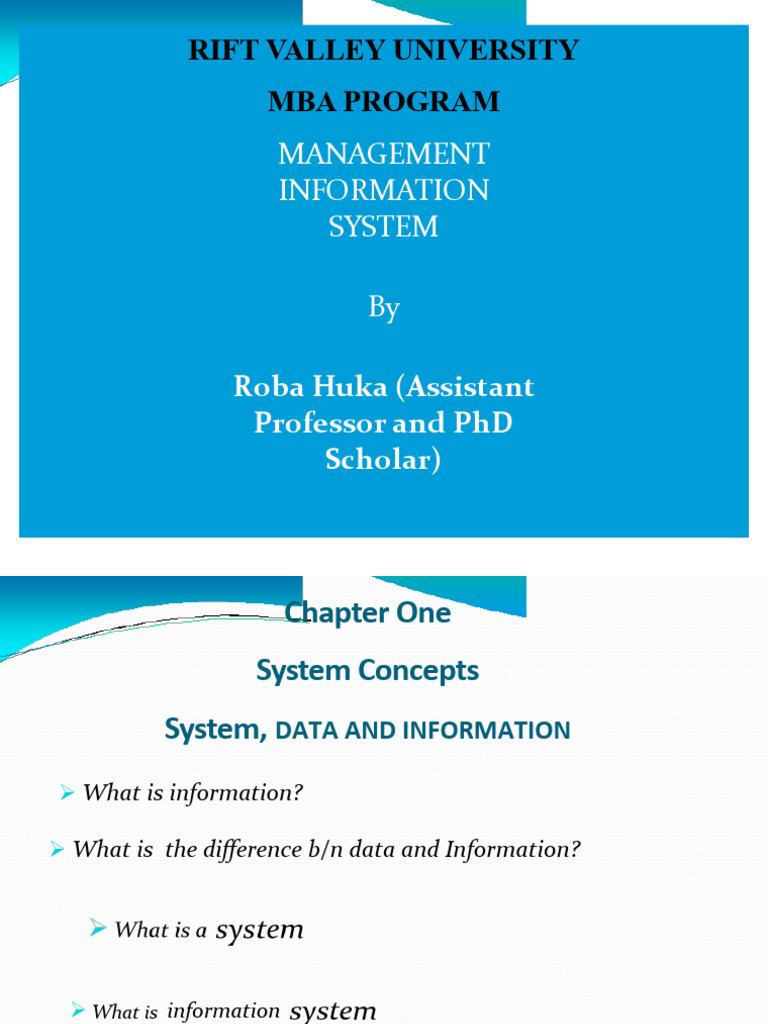 Chapter 1 | Download Free PDF | System | Information