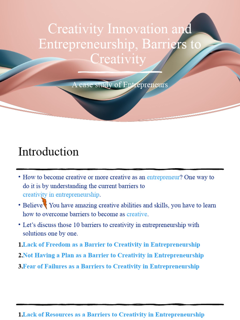 (3a) Lecture 3 | PDF | Entrepreneurship | Creativity