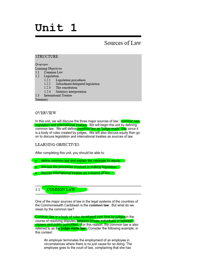 Law Gov Textbook | PDF | Treaty | Statutory Interpretation