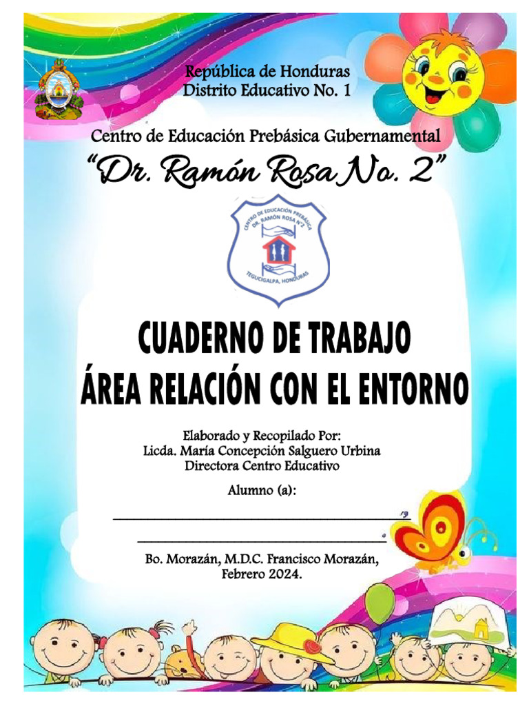 Cuaderno Relacion Con El Entorno DR Ramon Rosa No 2 | PDF | Agua ...