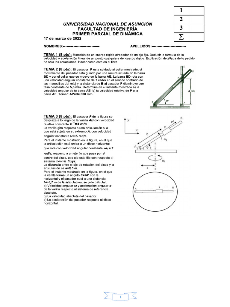 1P 2022 - 01 - Gabarito | PDF